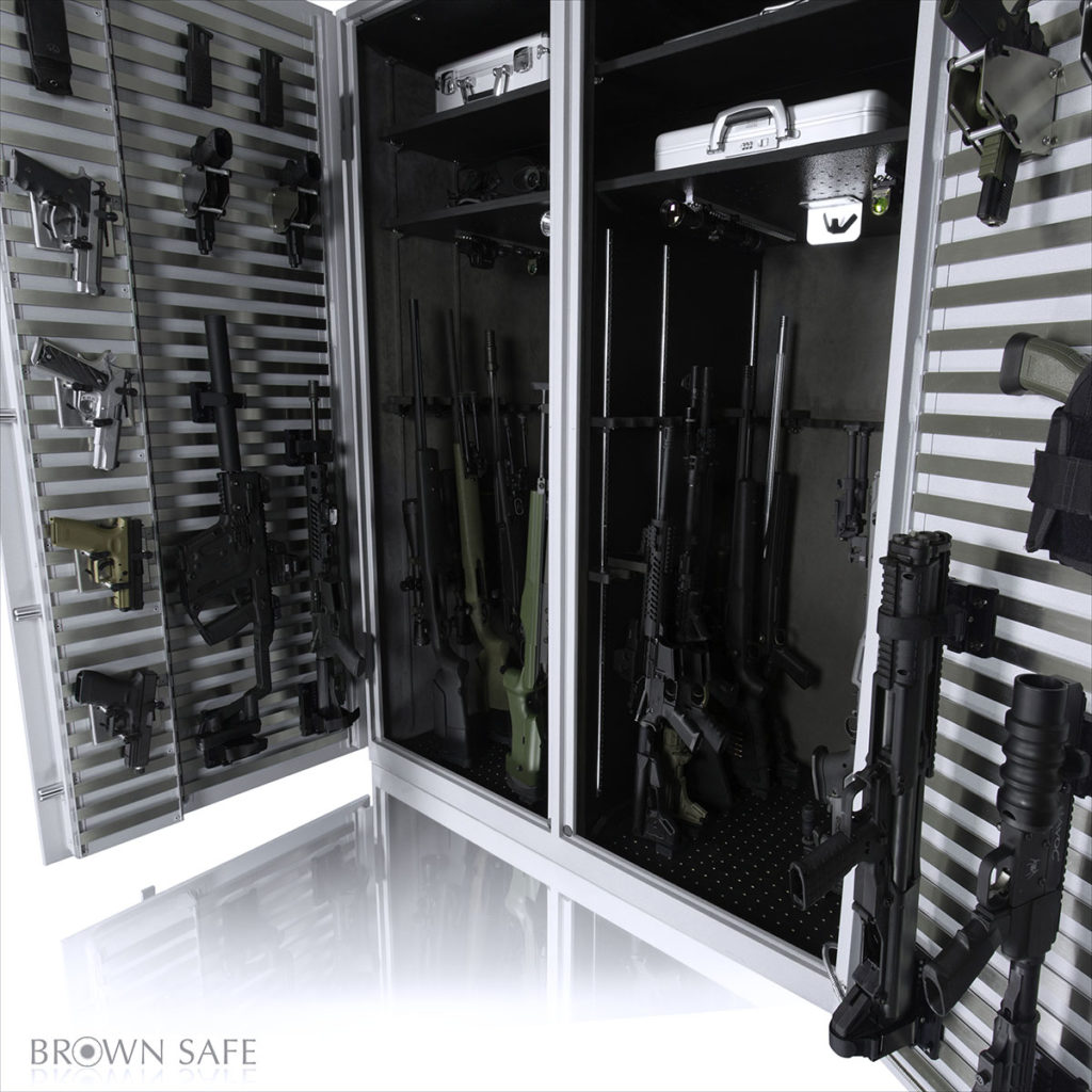 Tactical Safe 7256_Double-Door_Full-Racks_Closeup - Brown Safe ...