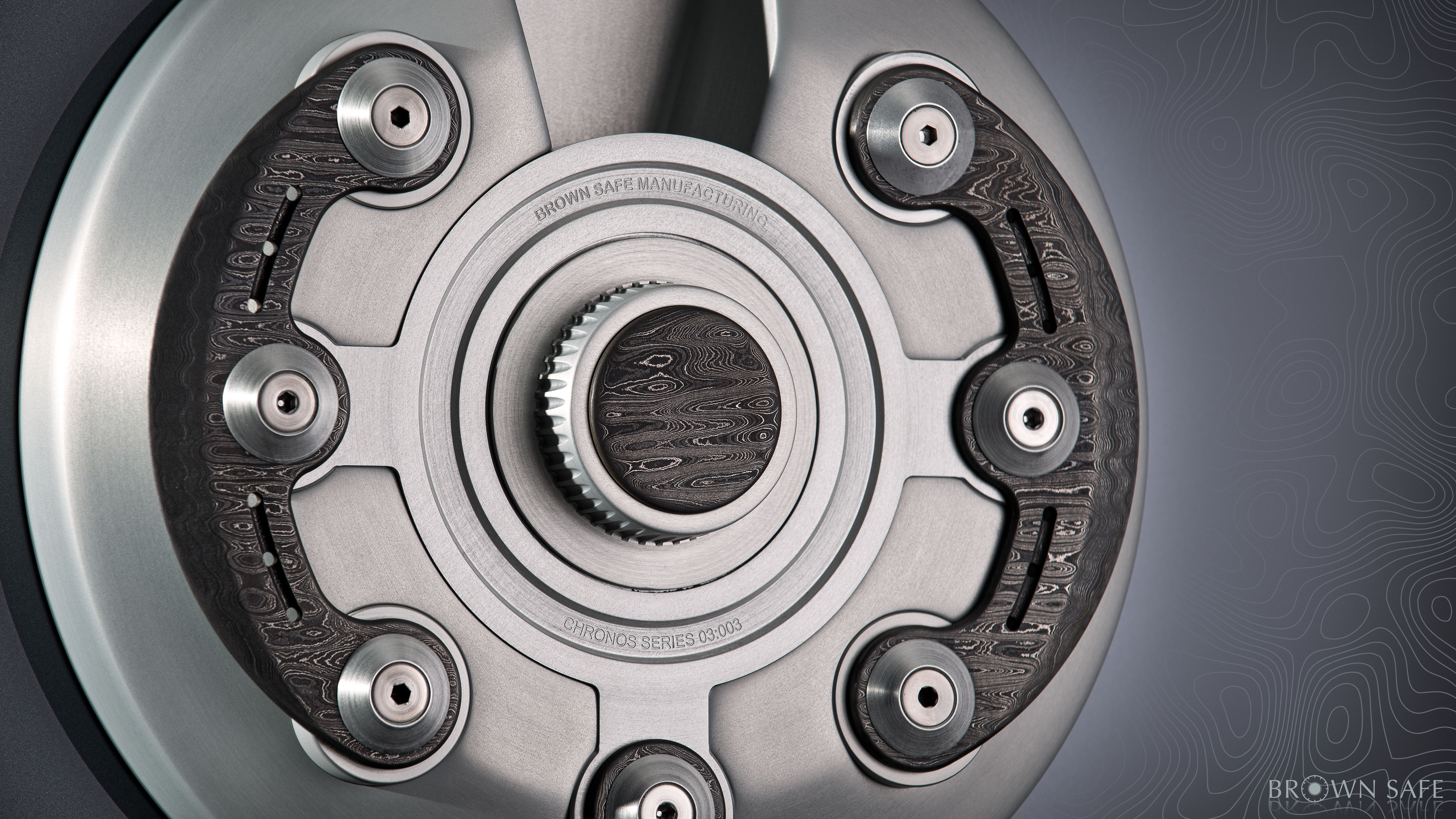 Limited Edition Damascus Steel Chronos